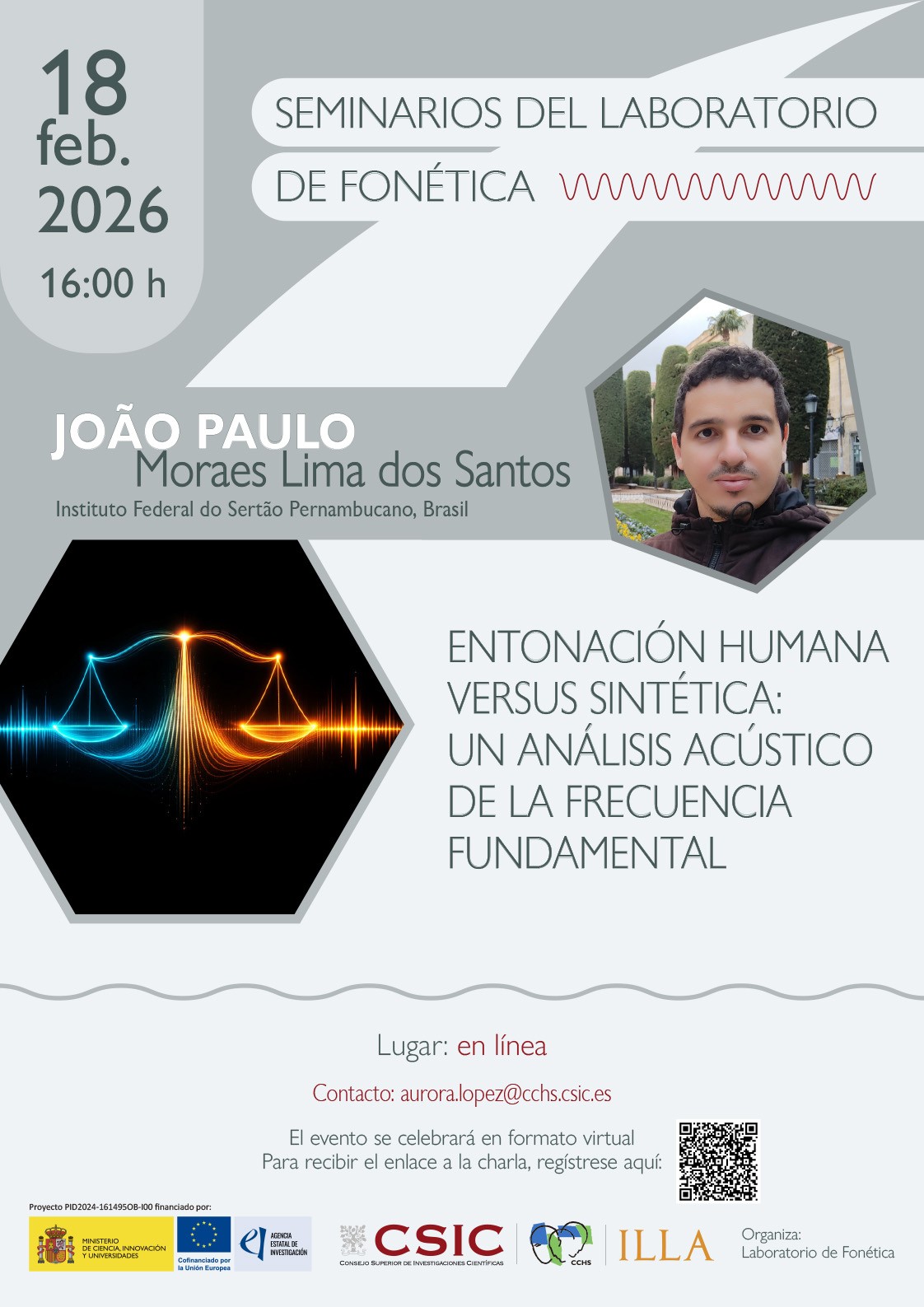 Seminarios del Laboratorio de Fonética: "Entonación humana versus ...